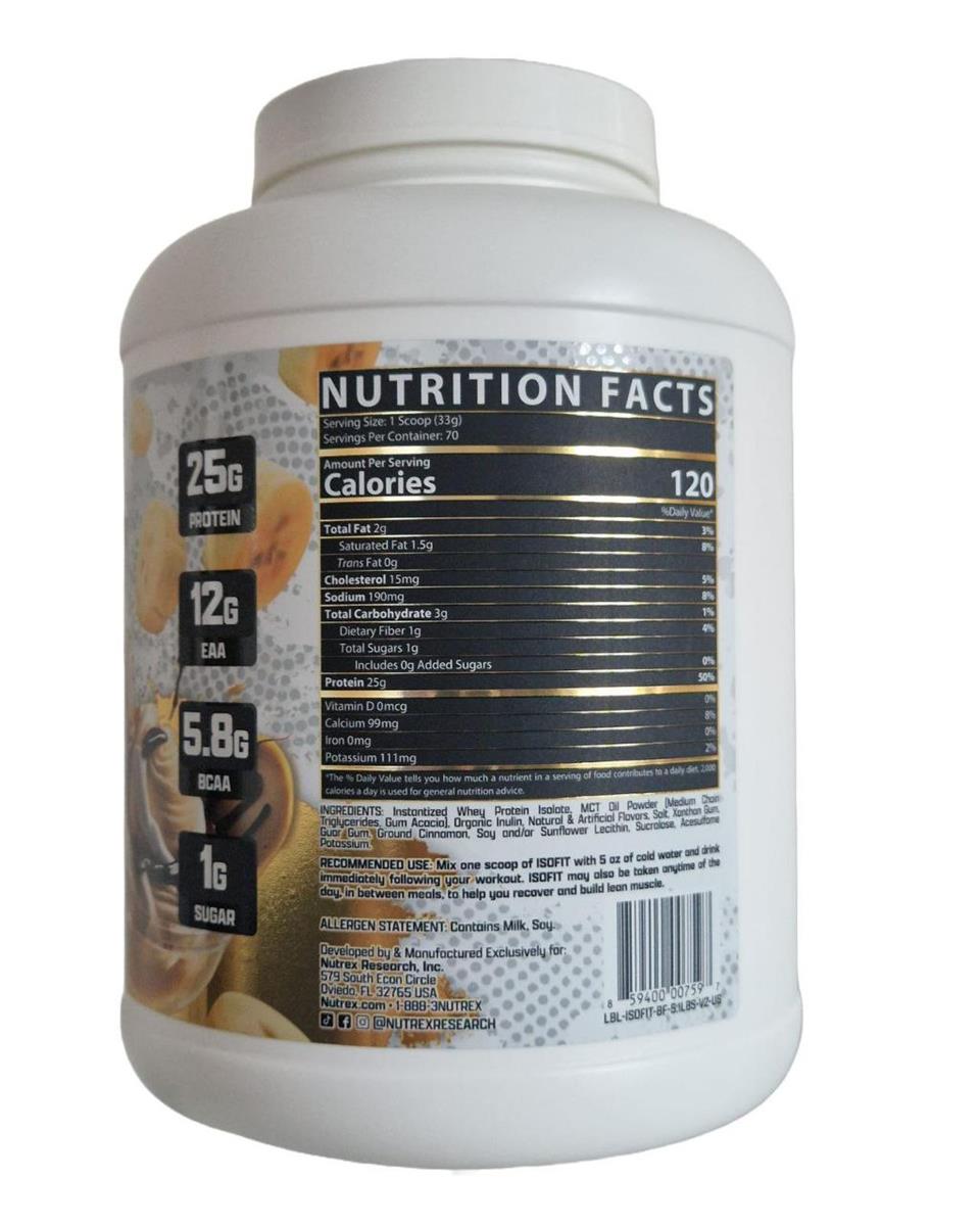 Nutrex ISOFIT | MTAFAY